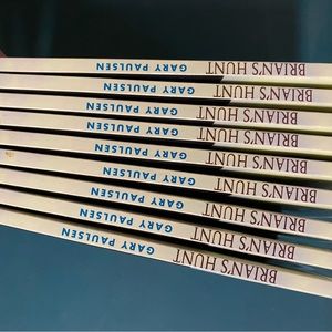 Other | Euc Set Of 9 Books Brians Hunt By Gary Paulsen | Poshmark